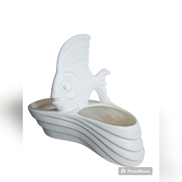 Hager Pottery | Accents | Large Hager Pottery Planter Of Angel Fish ...